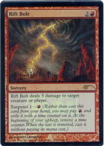 October FNM - Rift Bolt | Article by GatheringMagic.com