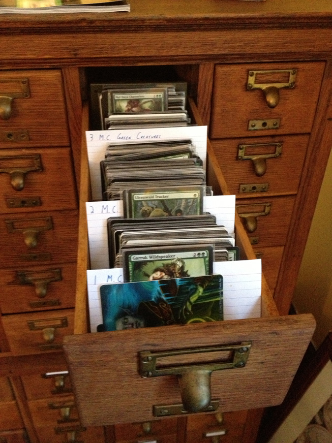 Card Management a.k.a. How You Find Your Cards | Article by Bruce Richard