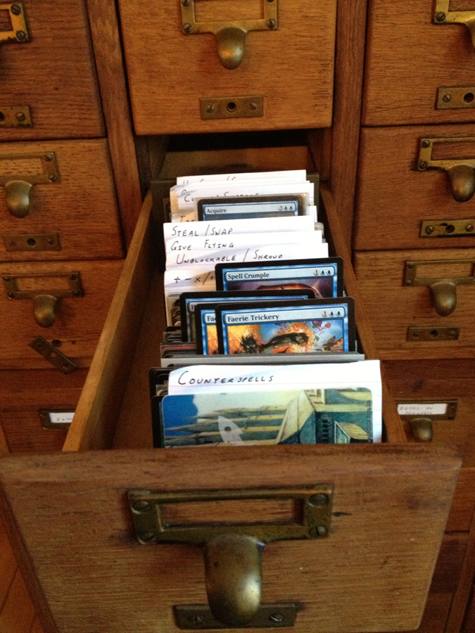 Card Management a.k.a. How You Find Your Cards | Article by Bruce Richard