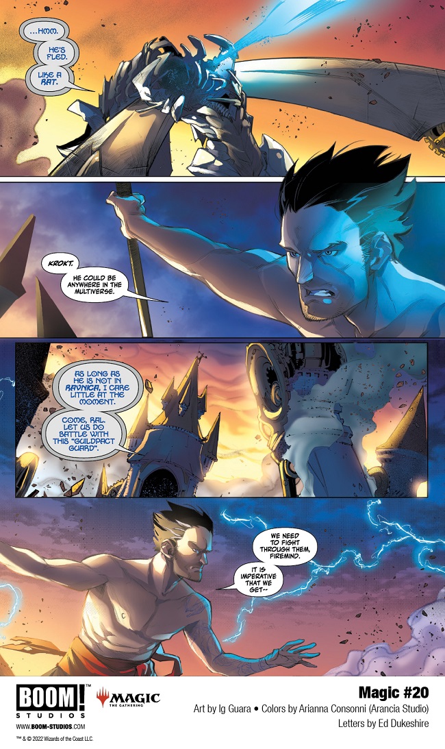 Boom Comics Exclusive from Finale Issue #20 | Article by Vorthos Mike